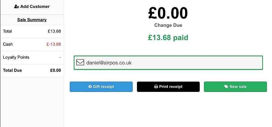 How to Send an Email Receipt