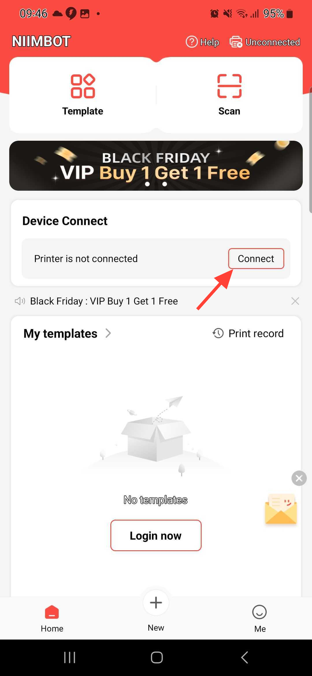 Generating Barcodes for use with AirPOS: Niimbot D110 Barcode Printer