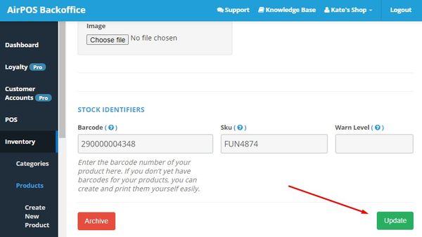 How to Add Images to your Inventory Items